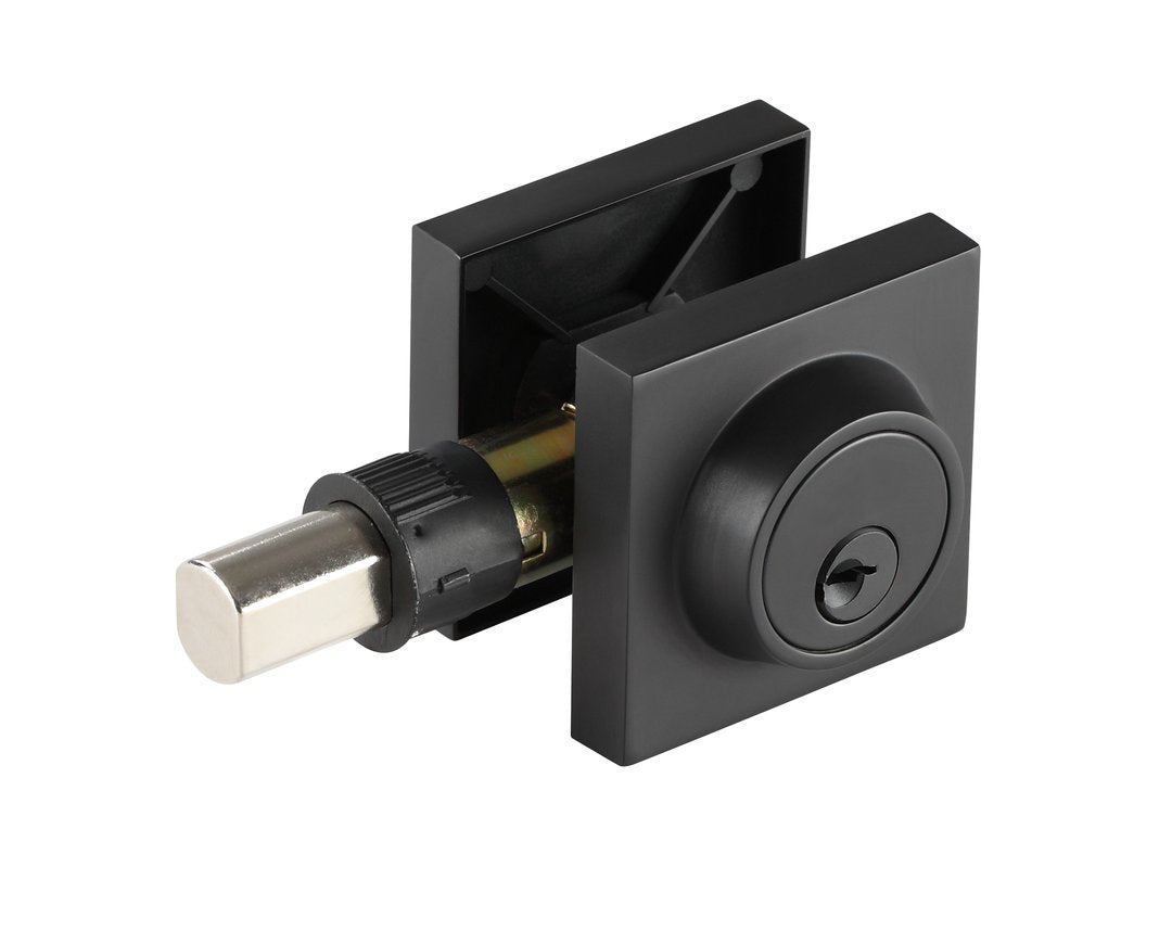 A1 Choice Square Deadbolt Door Lock (Black)